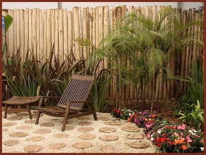 Dicas de decoração de Jardim rústico fotos - Decorando Casas