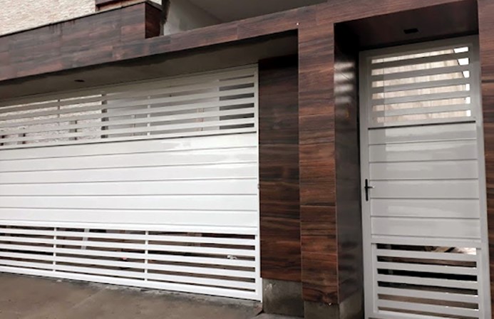 Portões-modernos-para-residências-2023-aluminio - Decorando Casas